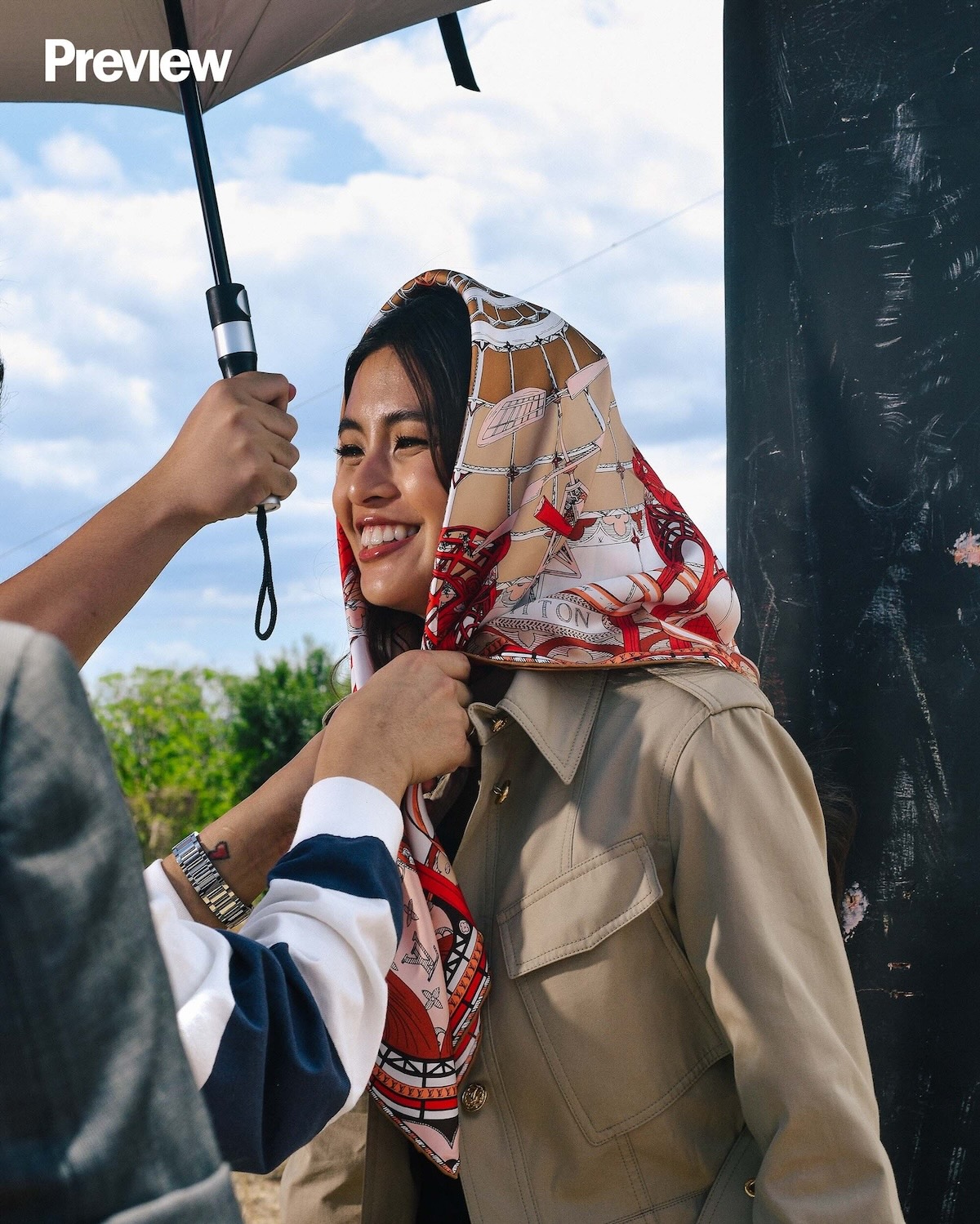 The Making of Gabbi Garcia's March 2025 Preview Cover