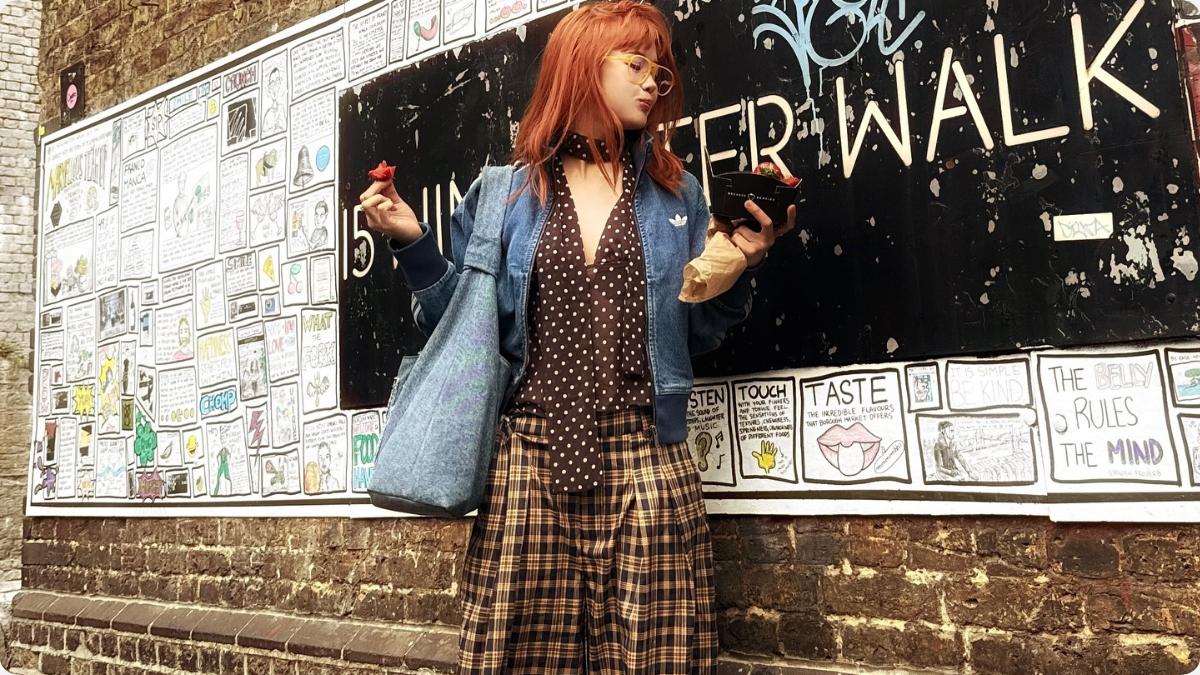 BINI Maloi's Travel OOTD in London Will Teach You How to Mix Prints