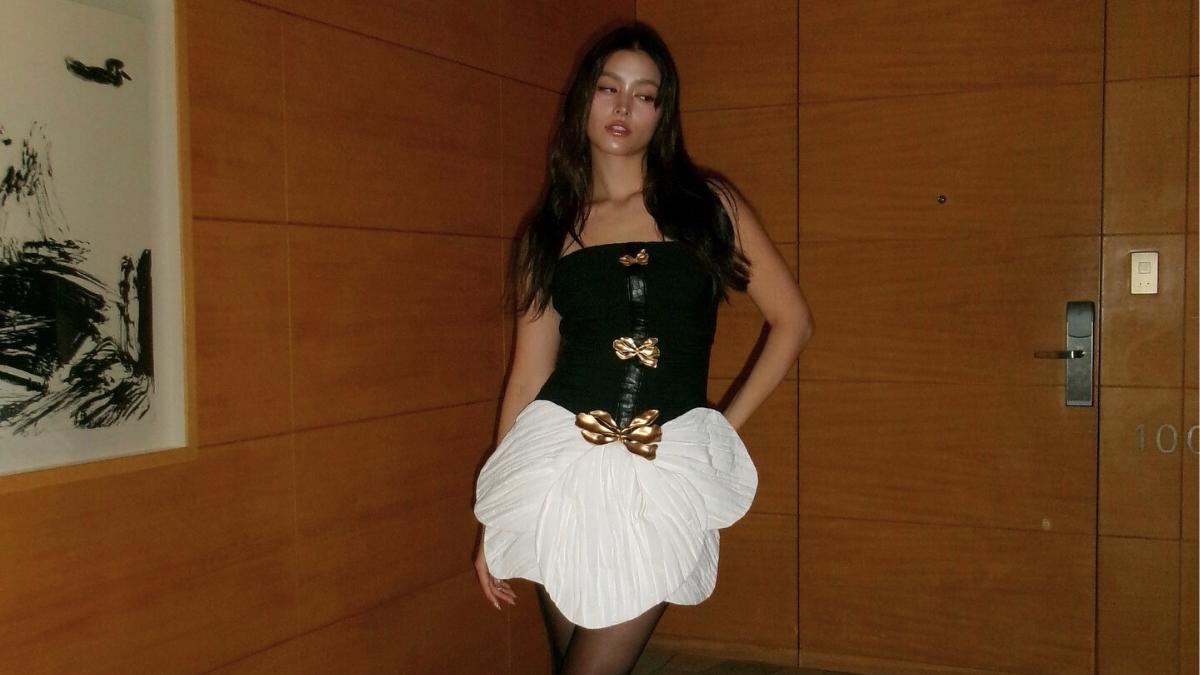 The Exact Mini Dress Liza Soberano Wore to a Beauty Event in Seoul