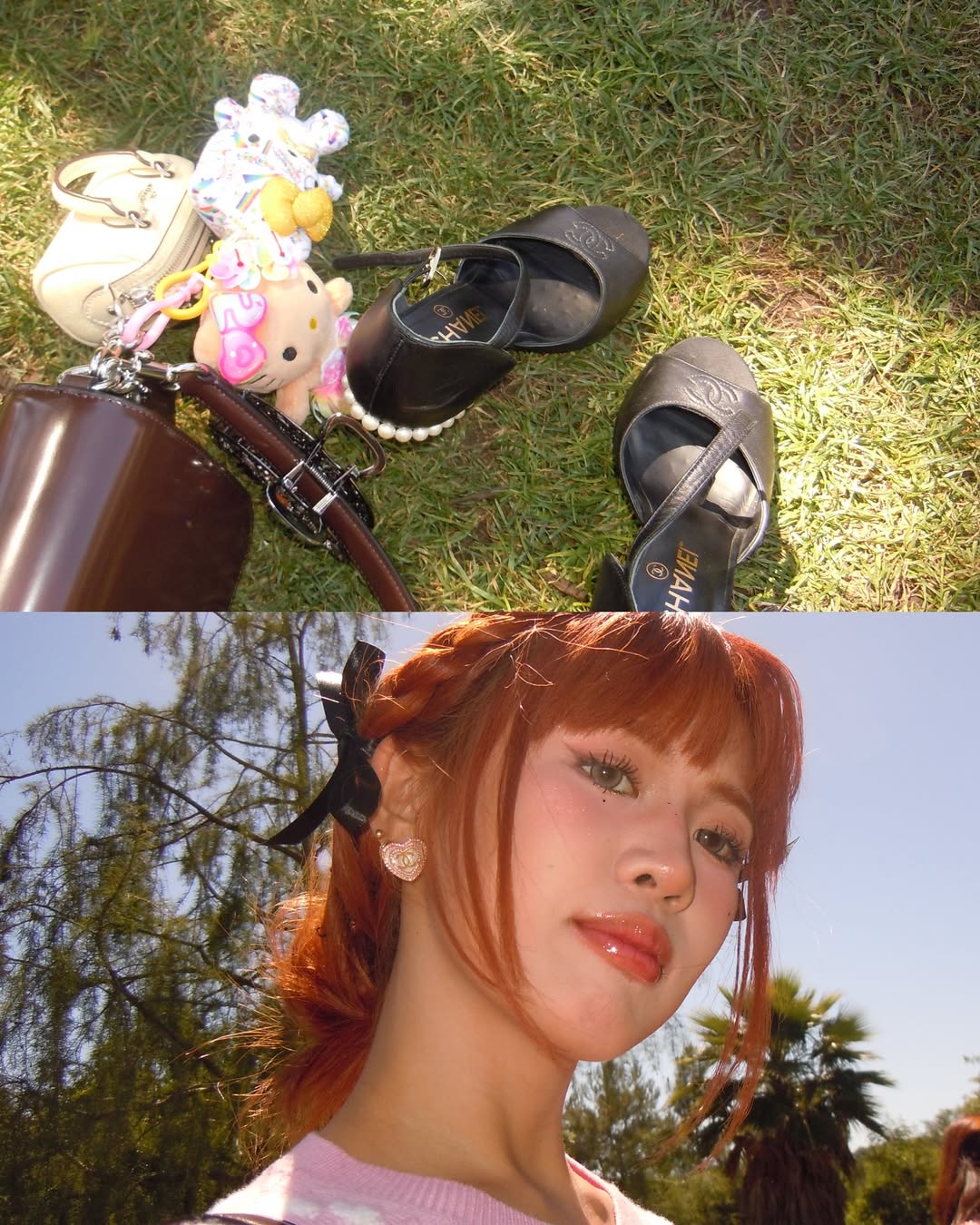 BINI Maloi Demonstrates How to Style Leg Warmers with Her Los Angeles OOTD