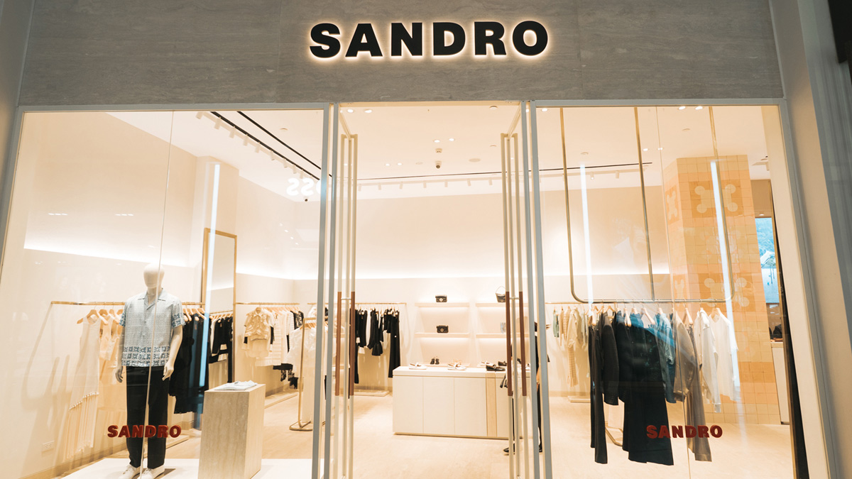 French Fashion Label Sandro Makes Its Philippine Debut