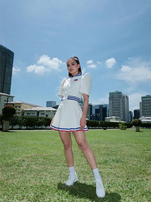 Maris Racal Has a Sporty Spin on the Filipiniana for the “Sunshine ...