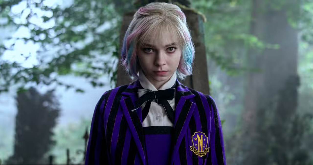 The Internet Is Divided Over the Unexpected Tagalog Dialogue on "Wednesday"