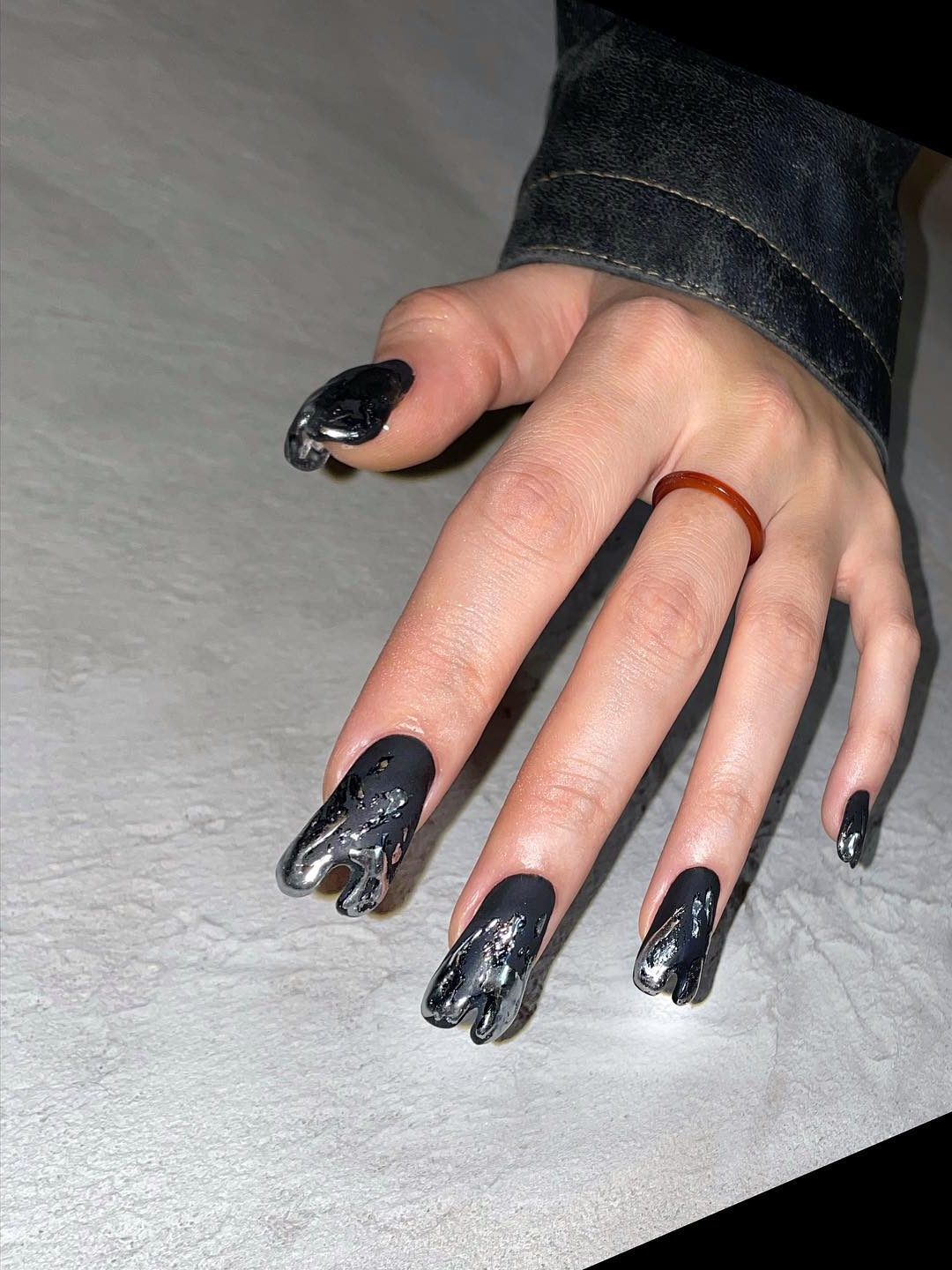 Say Hello to Tabi Nails, the Fashion-Forward Mani That Splits Opinions