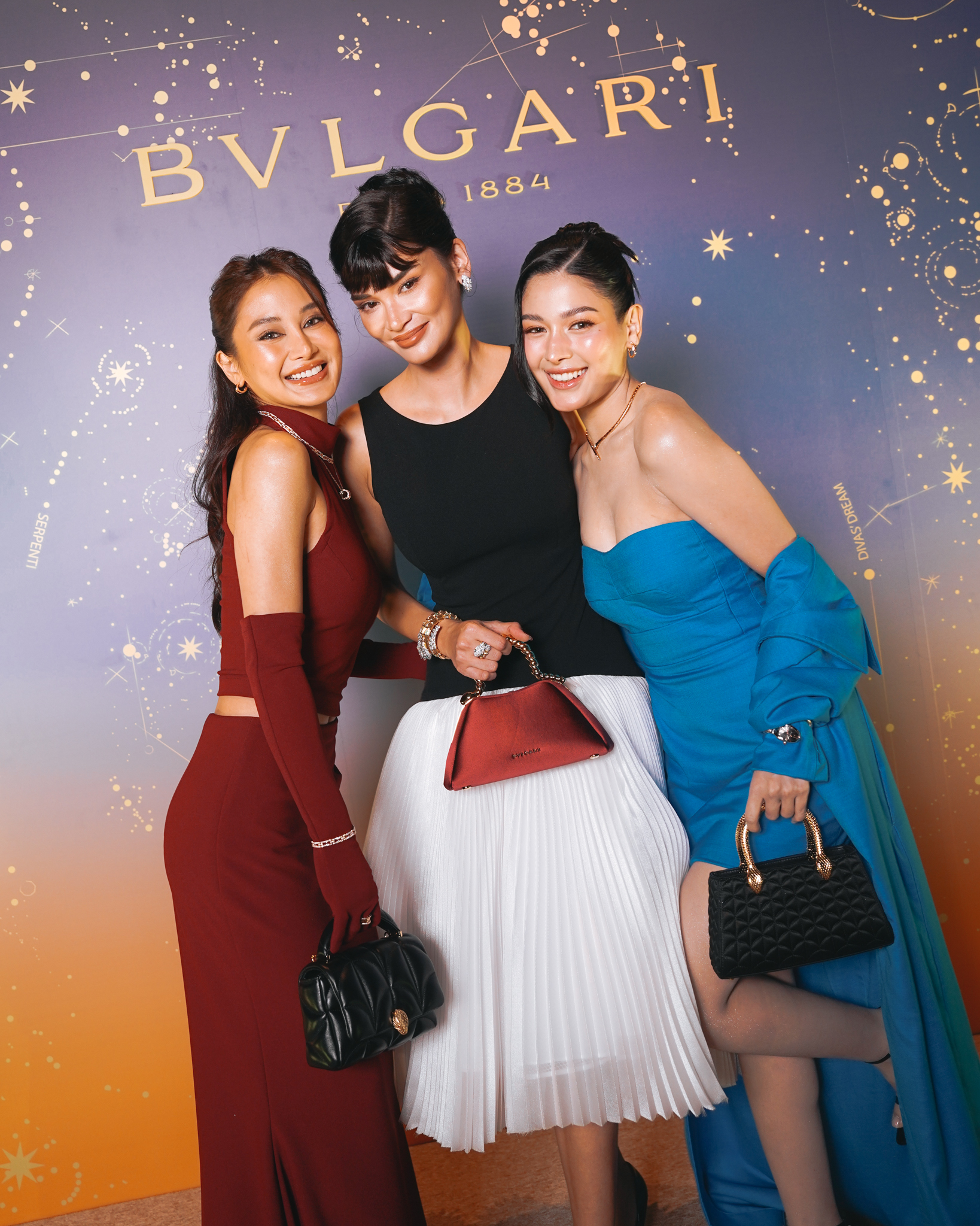 The Stylish Guests at the Bulgari Holiday Party in Manila