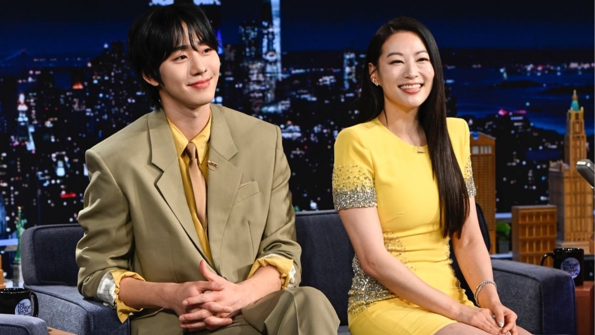 Ahn Hyo Seop Suits Up in Saint Laurent for "The Tonight Show with Jimmy ...