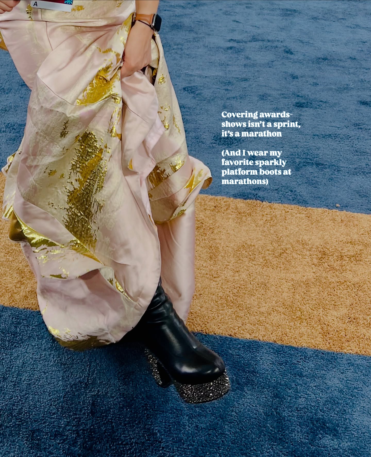 This Filipina Reporter Wore a 700-Peso Dress to the 2026 Golden Globes