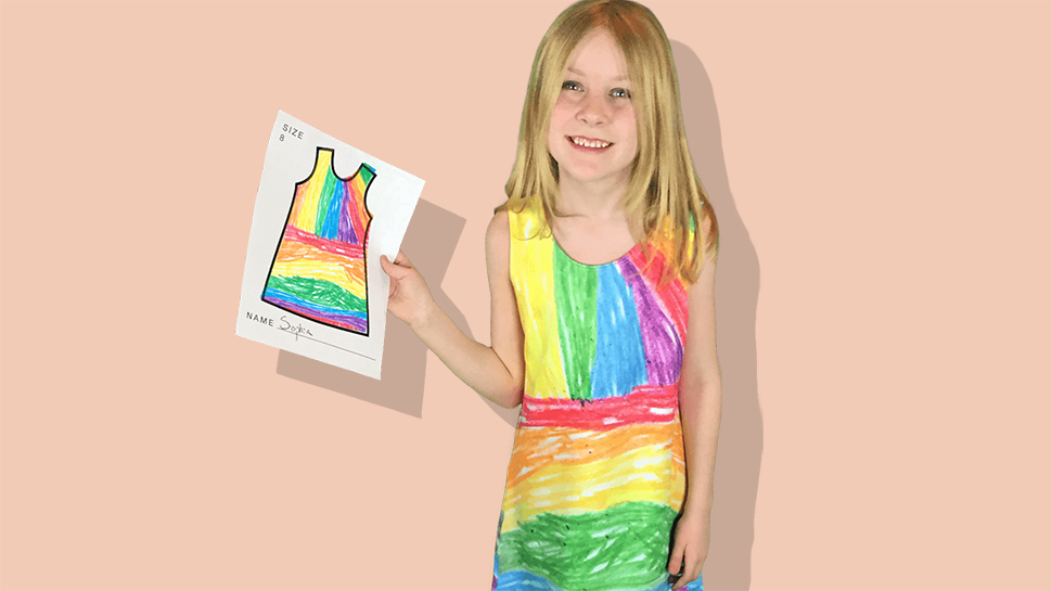 We Found a Clothing Service That Prints Kids' Drawings Onto Dresses ...