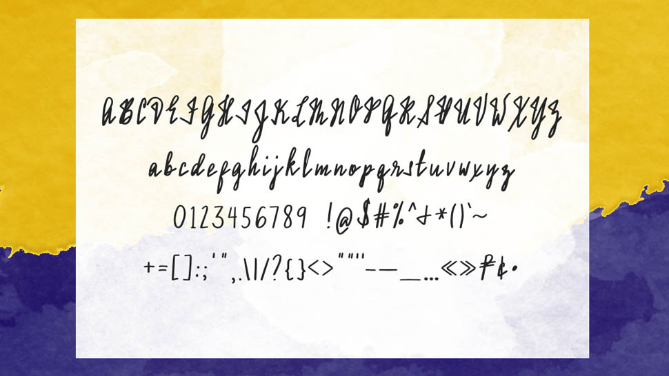 Assumption Handwriting Font | Preview.ph