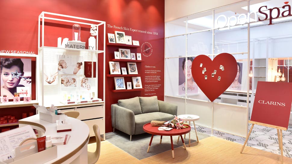 Clarins' Biggest Store in Manila Doubles as an Express Spa | Preview.ph