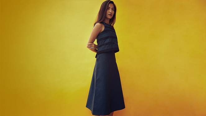 Yessa Yu in Man-repelling Layers | Preview.ph