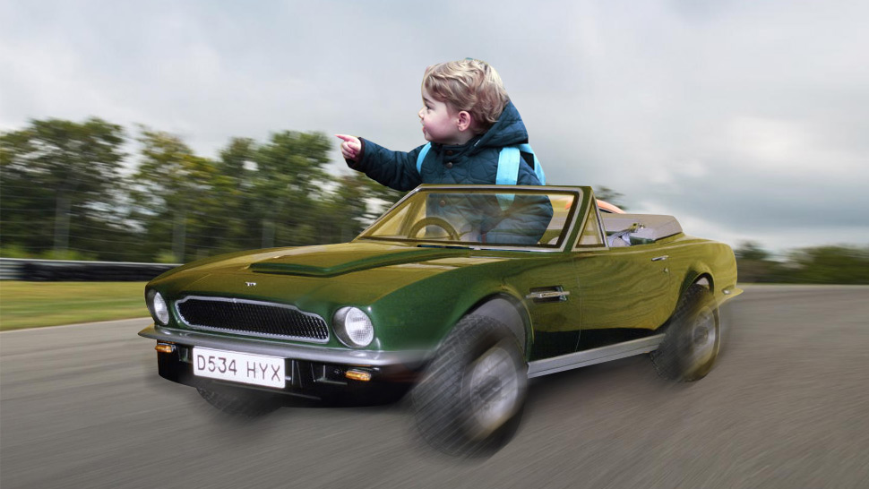 Prince George Can Soon Drive Prince William’s Aston Martin | Preview.ph
